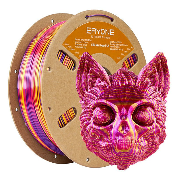 PLA Silk Triple-Color 3D Printer Filament， 1.75mm(1kg) | Eryone – eryone3d