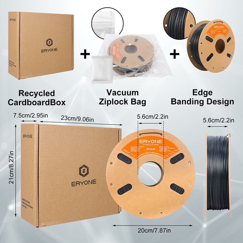 PETG Fiberglass 3D Printer Filament， 1.75mm(1kg) | Eryone – eryone3d