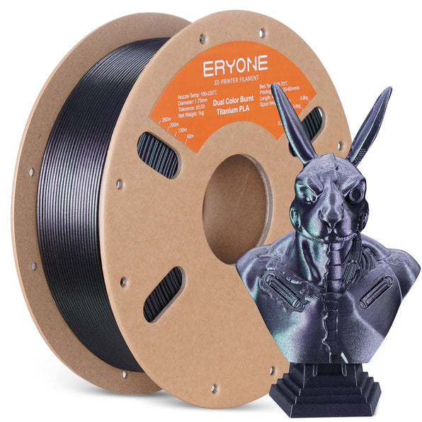 PLA Burnt Titanium Filament | Eryone 3D Printer Online Store – eryone3d