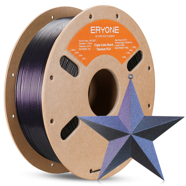 PLA Burnt Titanium Filament | Eryone 3D Printer Online Store – eryone3d
