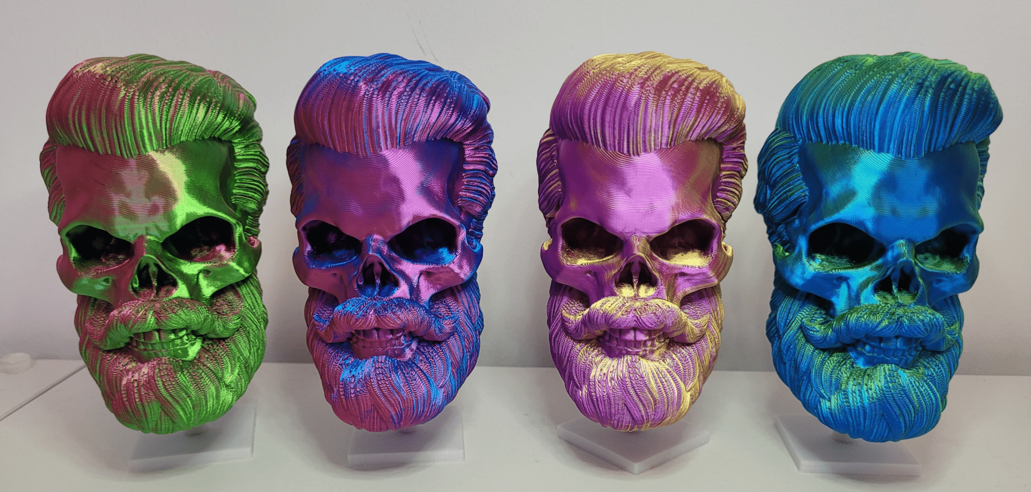 PLA Silk Dual-Color 3D Printer Filament， 1.75mm(250g) | Eryone – eryone3d